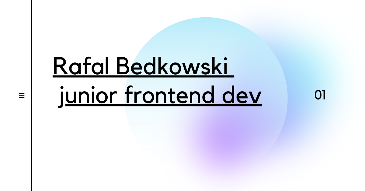 Rafal B Portfolio Project